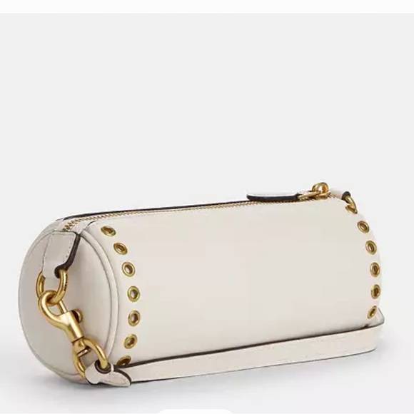 Coach | Bags | Nwt Coach Nolita Barrel Bag With Grommets Brasschalk ...